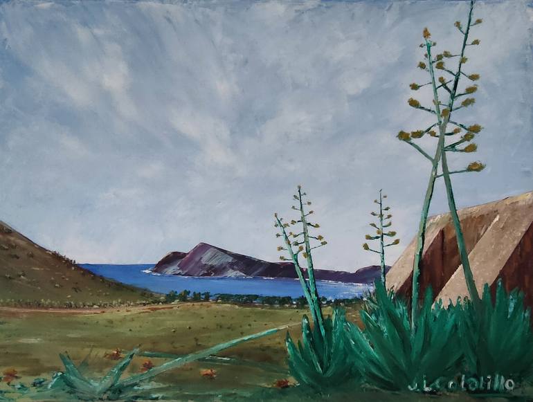 Paisaje de Los Genoveses. Painting by Jose Luis Colalillo | Saatchi Art