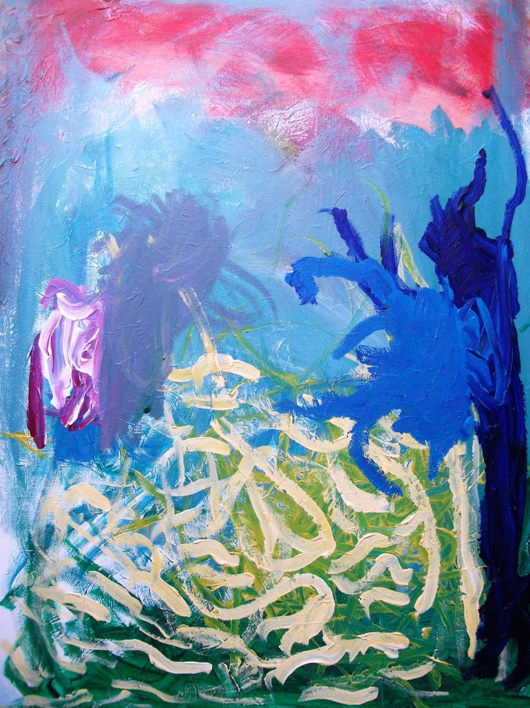 I no longer feel sorry for myself Painting by Stuart Ridley | Saatchi Art