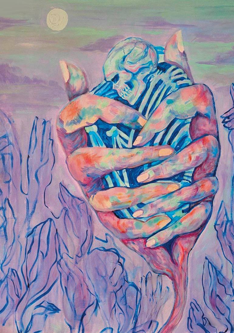 The hostage Drawing by Alona Avrash | Saatchi Art