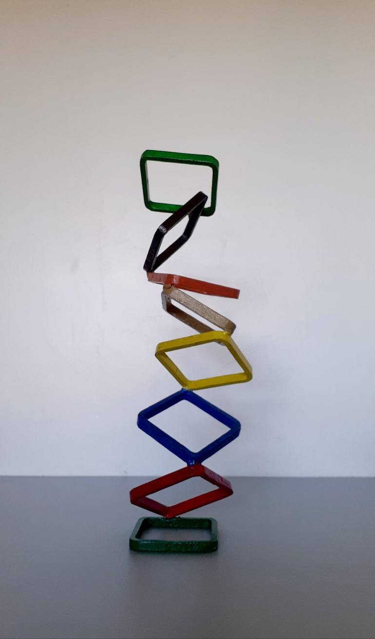 La valse des couleurs Sculpture by Stephane Binet | Saatchi Art