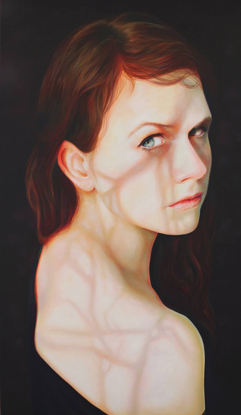 Anouk Painting by Roos Van Der Vliet | Saatchi Art