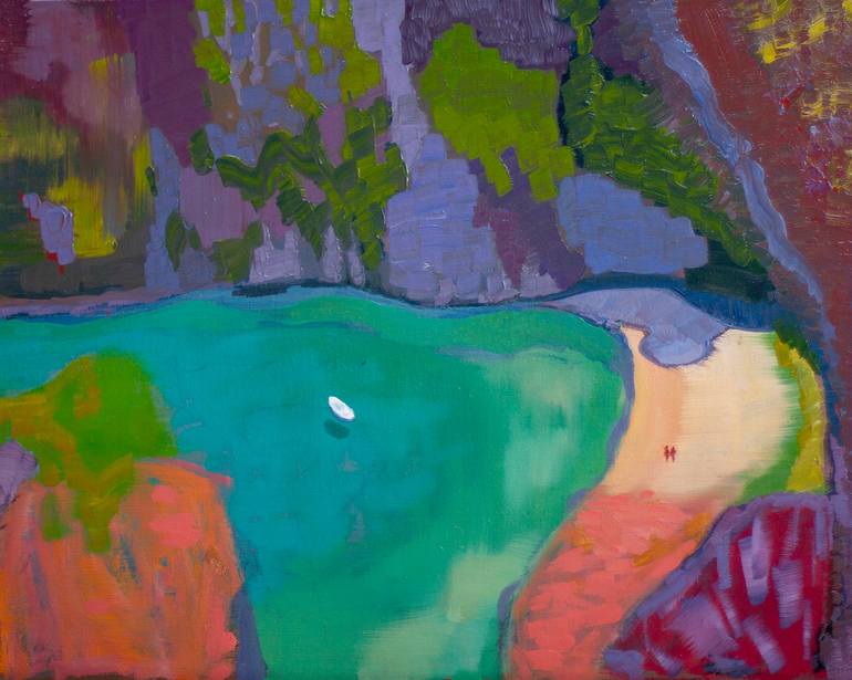 How To Relax Painting by Ron Cooper | Saatchi Art