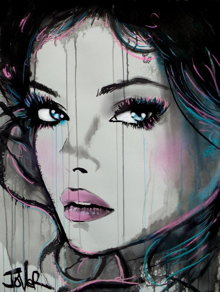 blush Drawing by Loui Jover | Saatchi Art