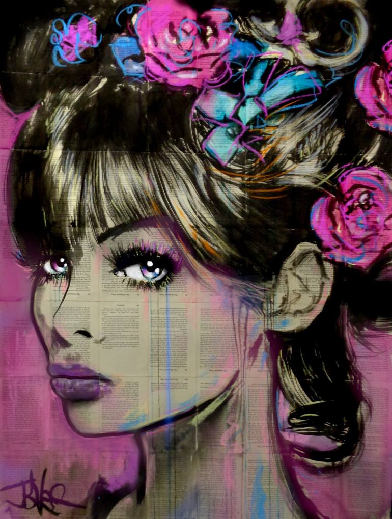 posy Drawing by Loui Jover | Saatchi Art