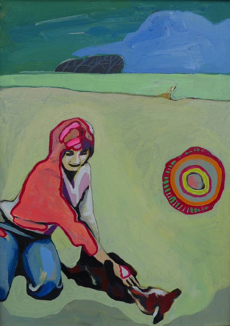 Landscapes of Childhood: The Passenger Painting by Rachael Adams ...