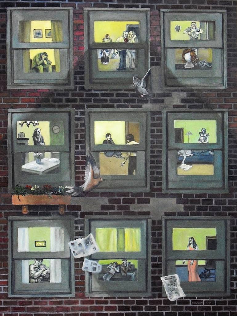 Endless Nights Painting by Douglas Manry | Saatchi Art