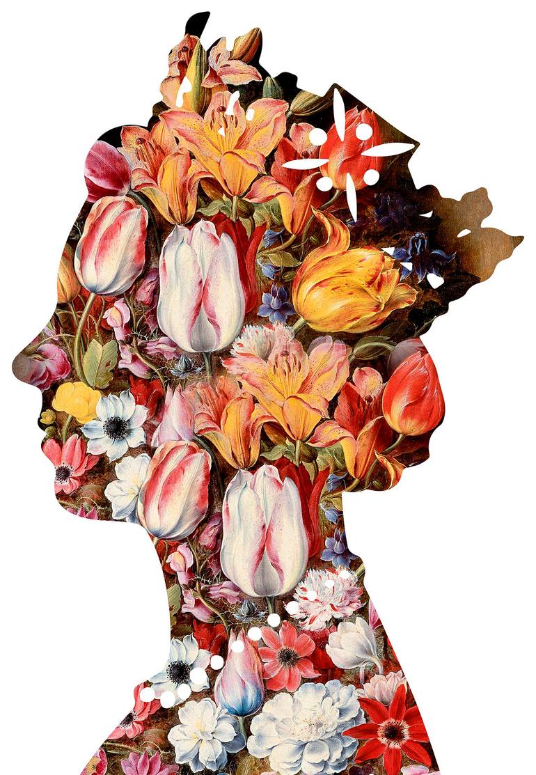 One Queen (2) White - Limited Edition of 100 Printmaking by Agent X ...