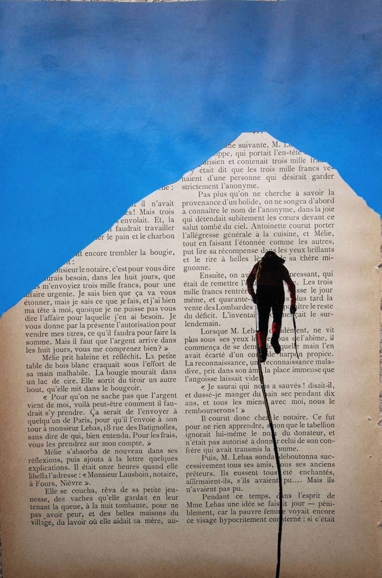 Sisyphe Collage by Erwan Soyer | Saatchi Art
