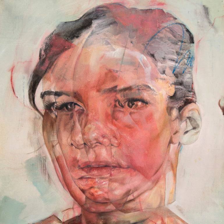 Abril Painting by Benjamin Garcia | Saatchi Art