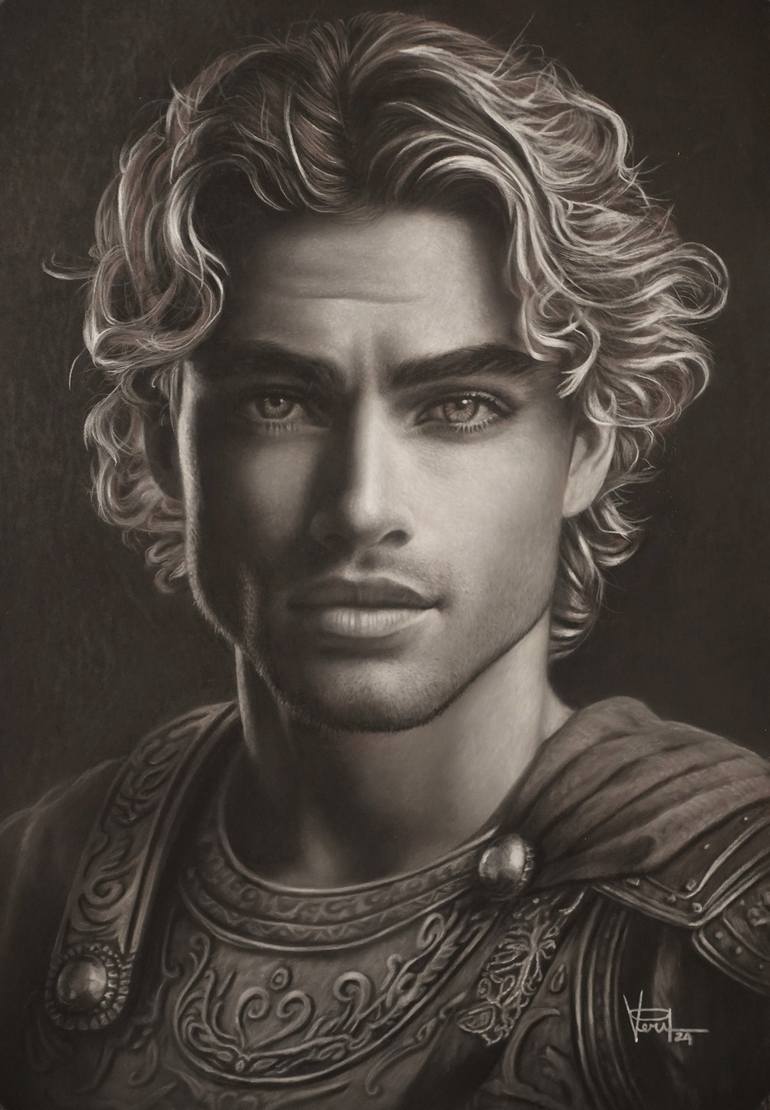 Alexander The Great Drawing by Veri Apriyatno | Saatchi Art