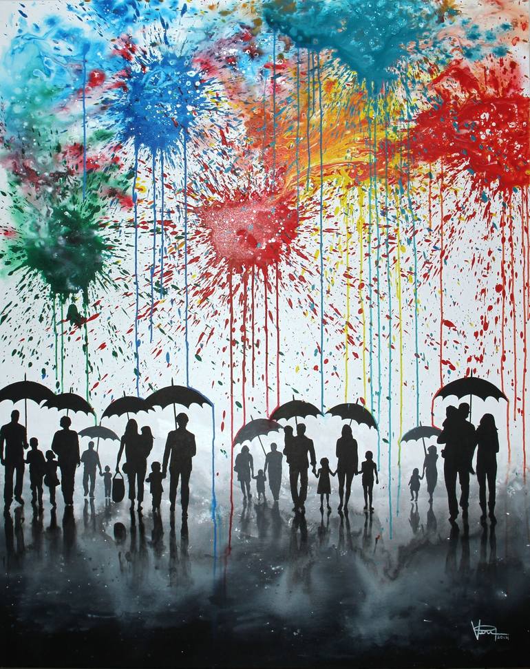Love Of Life Painting by Veri Apriyatno | Saatchi Art