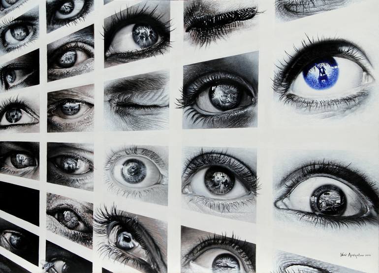 THE WITNESSES Drawing by Veri Apriyatno | Saatchi Art