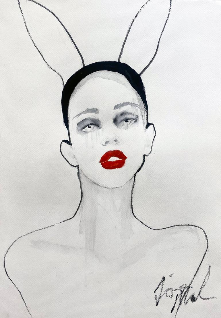 Chloe Painting by Fiona Maclean | Saatchi Art