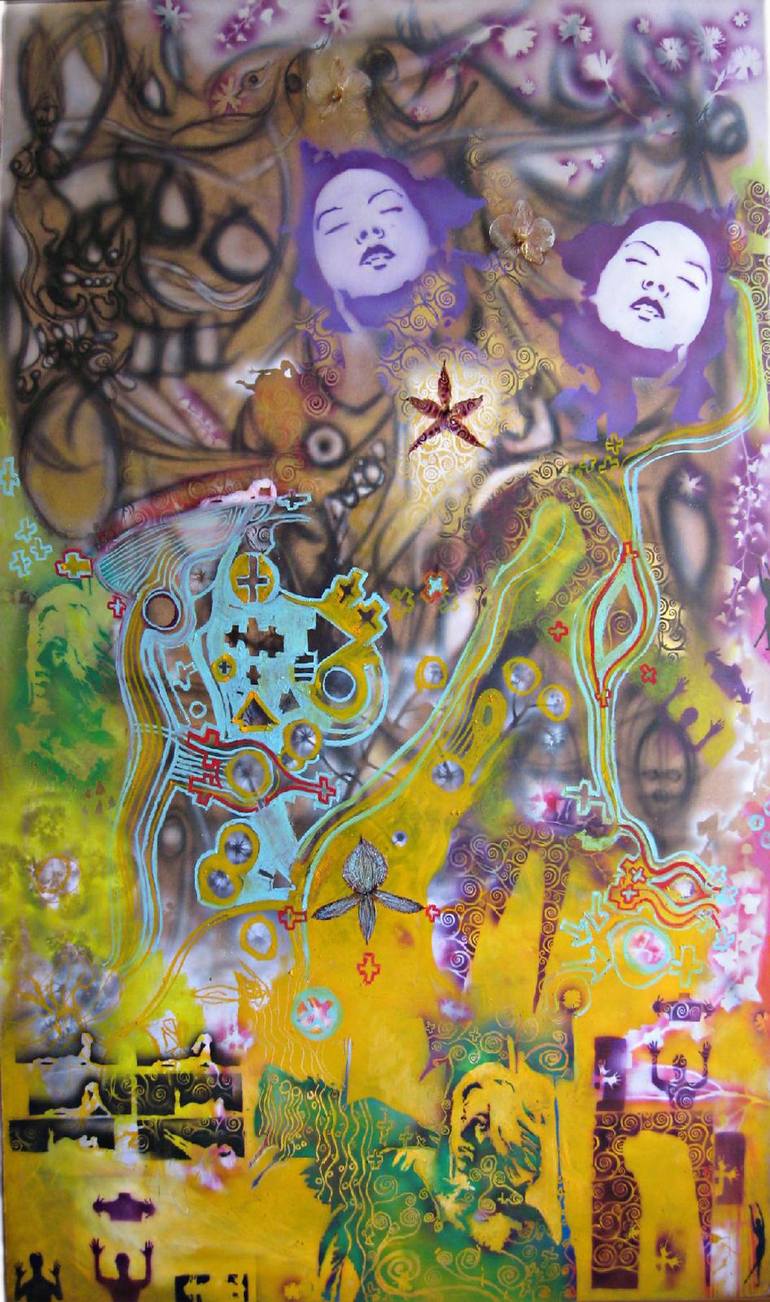 Hallucination Painting by Mks Art | Saatchi Art