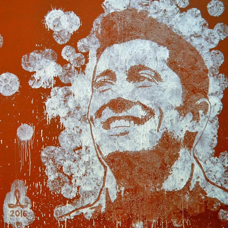 Robert Lewy Lewandowski Painting by Andrzej Lenard | Saatchi Art