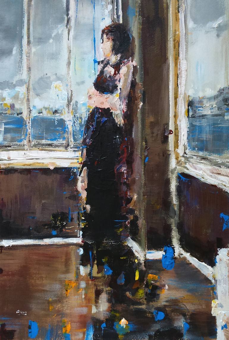 NS-5 Painting by Oscar Alvarez | Saatchi Art