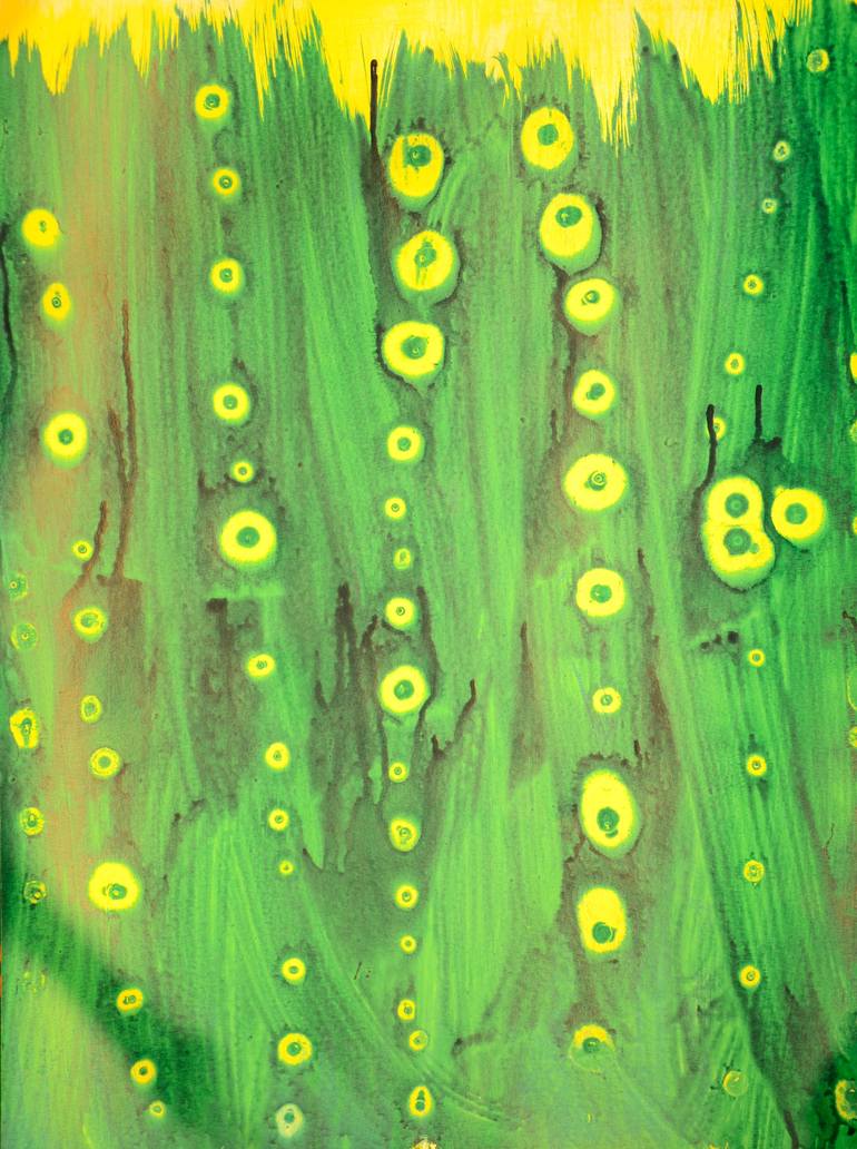 Watching the grass grow Painting by Deborah Catton | Saatchi Art