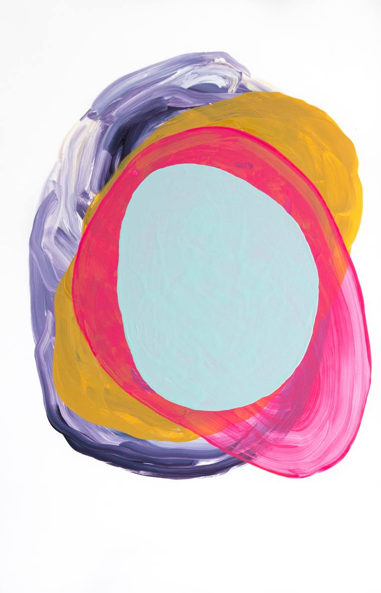 untitled (Color stack series) Painting by Katherine Duclos | Saatchi Art