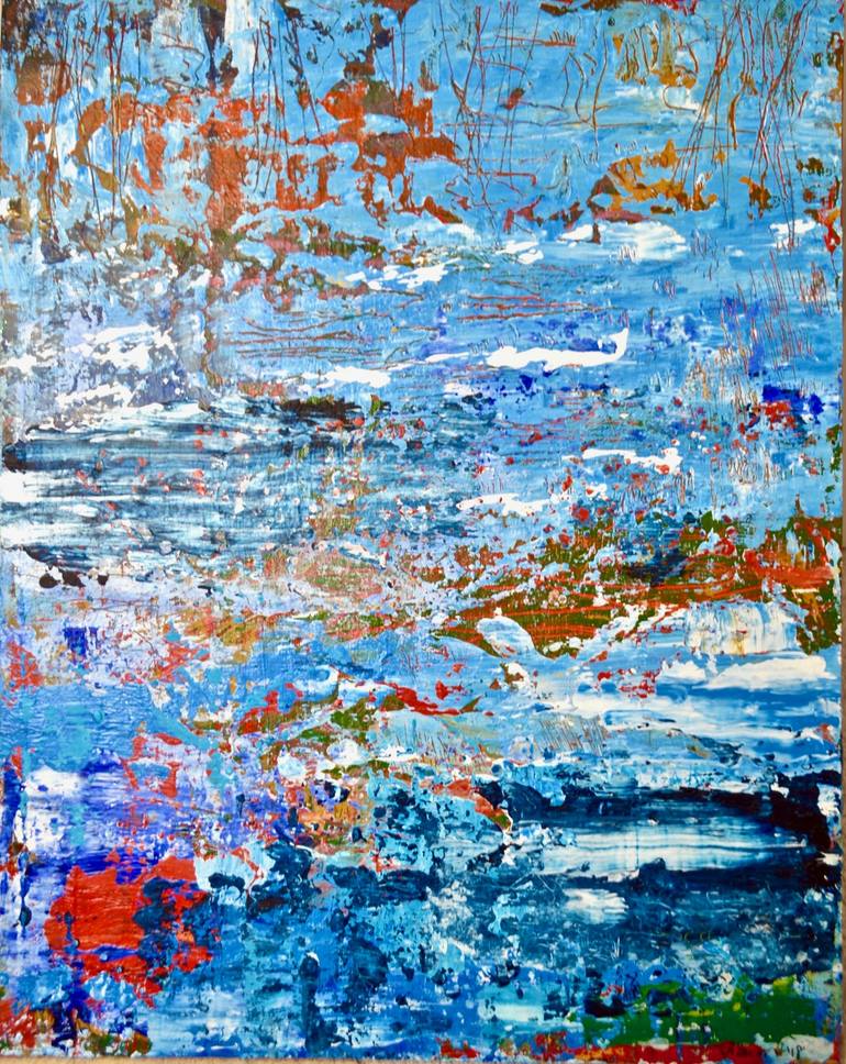 Abstract Painting 18 Painting by Geoffrey Howard | Saatchi Art