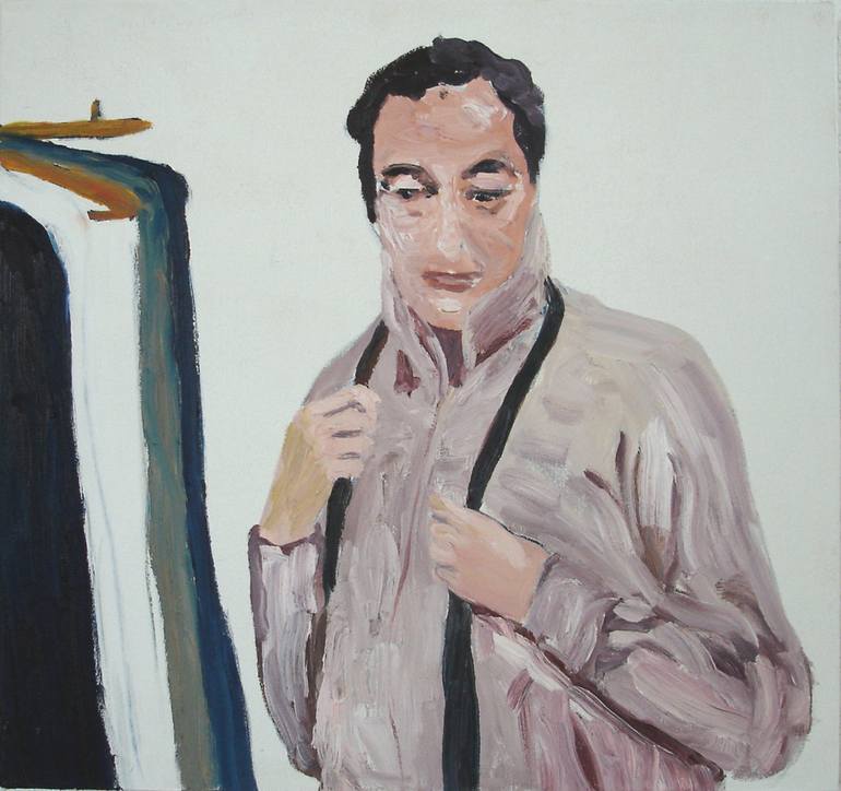 When is she.....? Painting by Mariette Van Der Meer | Saatchi Art