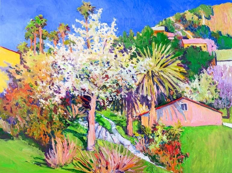 Landscape, California Spring Painting by Suren Nersisyan | Saatchi Art