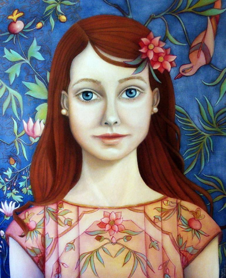 Lana Painting by Marta Mendes | Saatchi Art