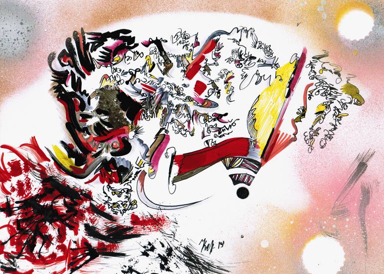 Where's Wally? Drawing by Jakub Kreft | Saatchi Art
