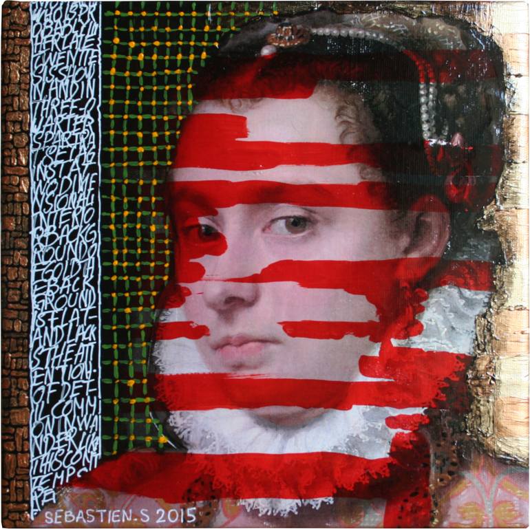 Penetrative Insight Painting by Sebastien Shahmiri | Saatchi Art