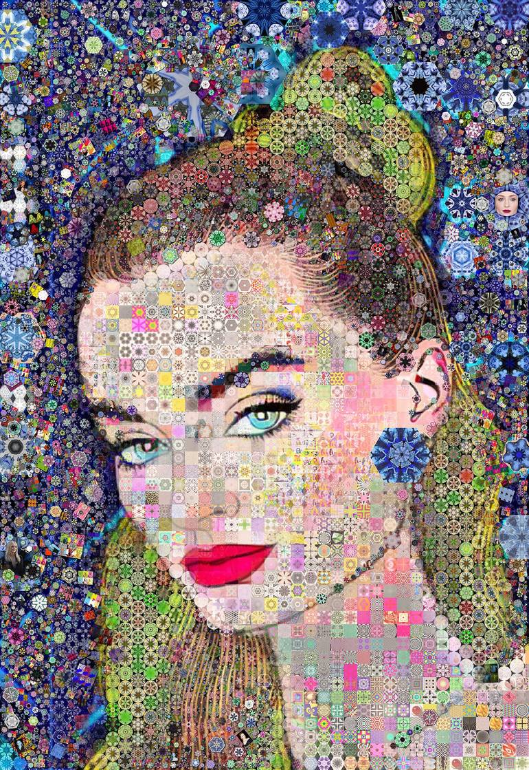 Whispers Of Love Collage by John Lijo Bluefish | Saatchi Art