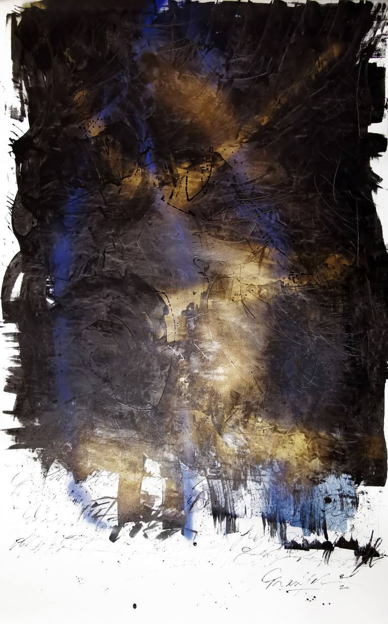 Dam Language Painting by Marijah Bac Cam | Saatchi Art