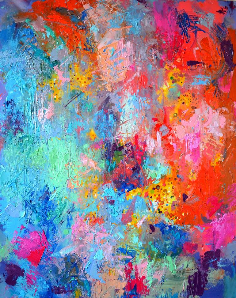 Abstract Sold (Usa) Painting by Dejan Bozinovski | Saatchi Art