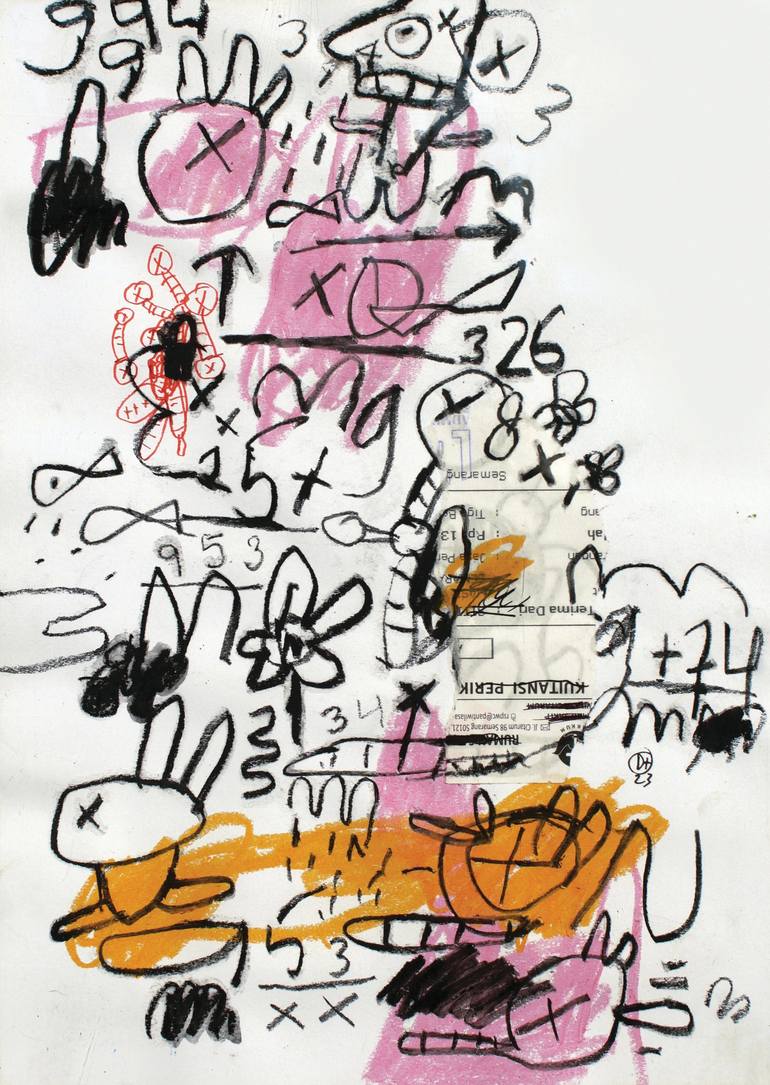 a dialogue of life and soul 3 Drawing by Deny Pribadi | Saatchi Art