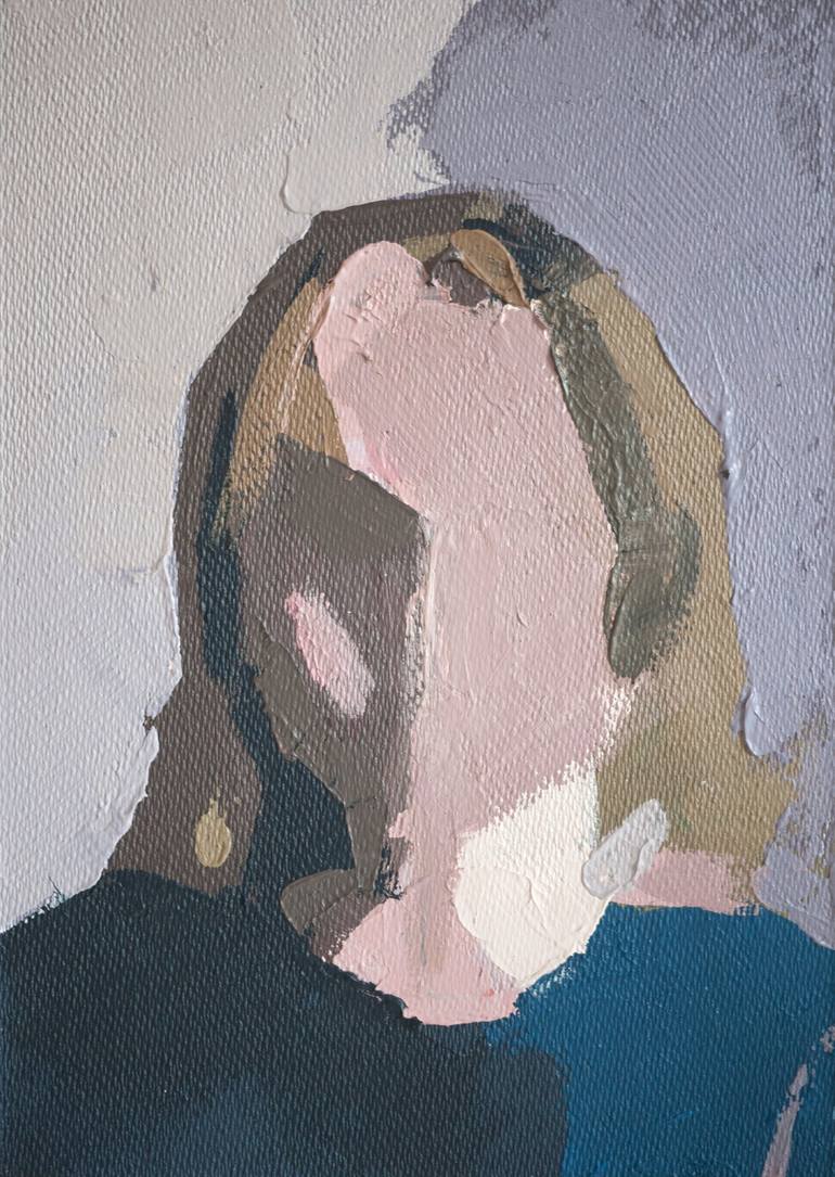 Niamh - SOLD Painting by Chris Barnes | Saatchi Art