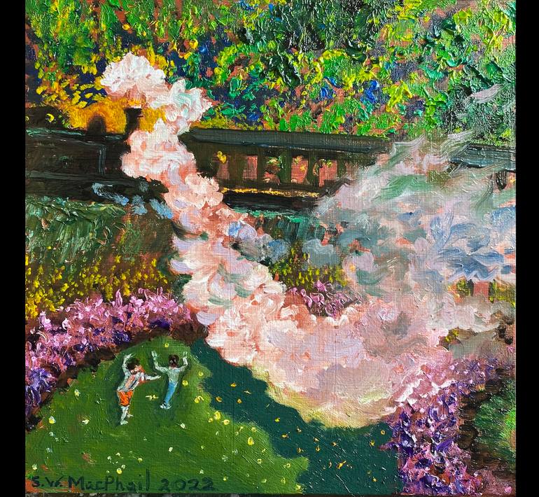 The Skimpot Flyer Painting by Stephen Macphail | Saatchi Art