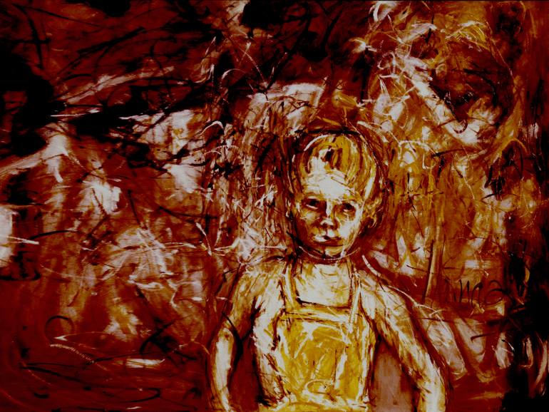 A WHOLE CHILDHOOD OF FANTASY LIES AHEAD Painting by Radford Thomas | Saatchi Art