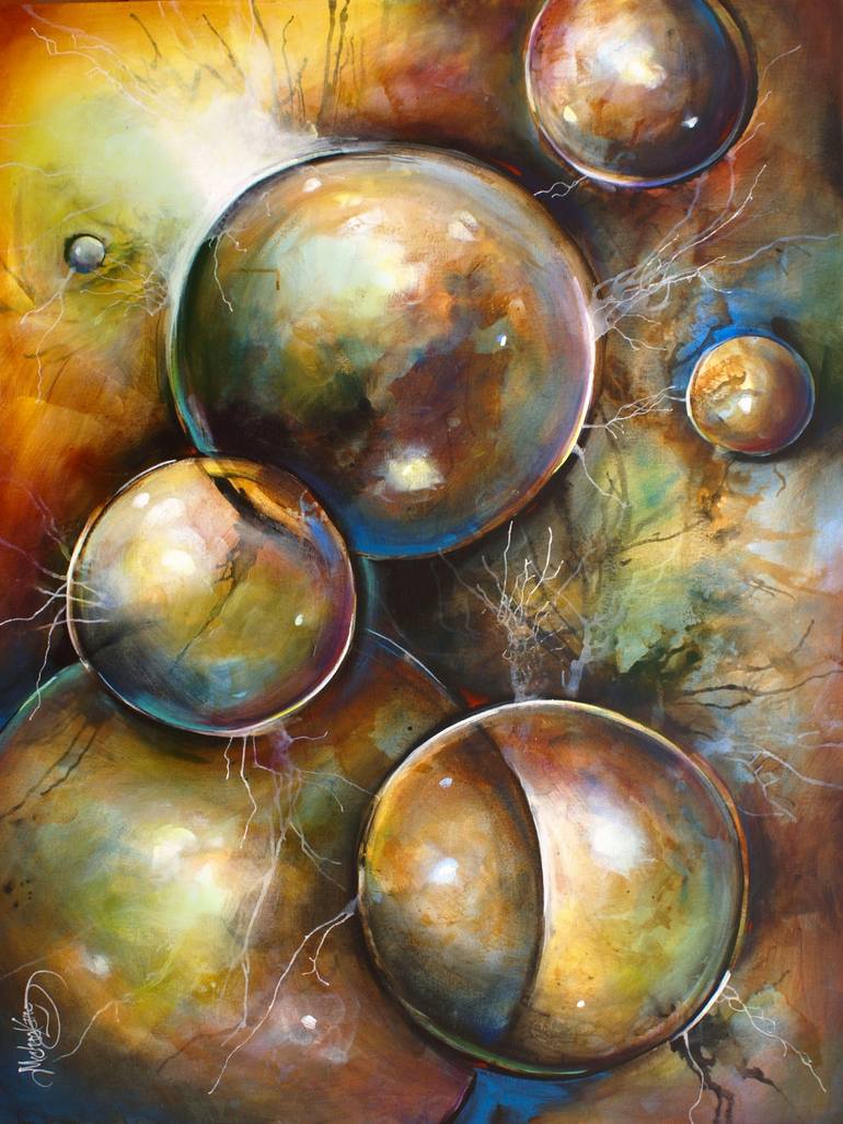 Assimilation Painting by Michael Lang | Saatchi Art