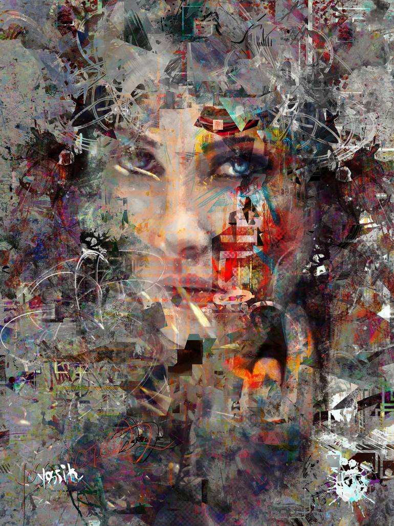 individual integrity Painting by Yossi Kotler | Saatchi Art