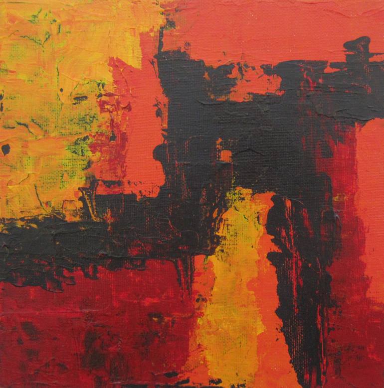 Mini abstract expressionist 2024-06-01 Painting by Robert Alexander ...