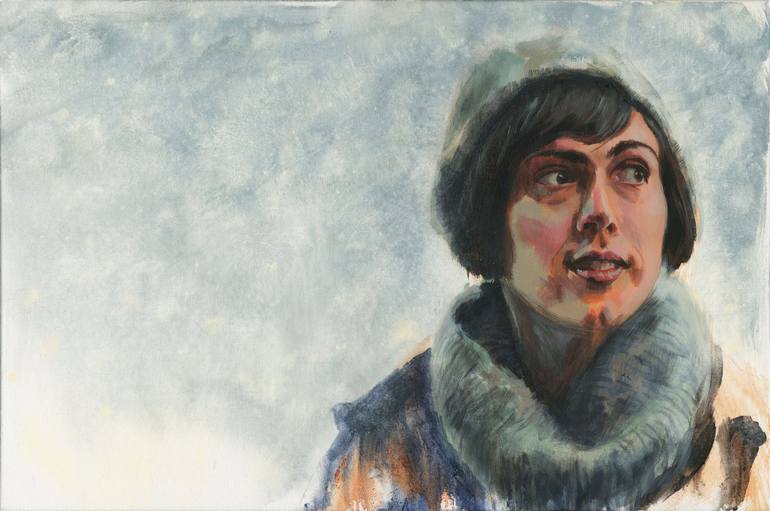 Mira Painting by Matt Cauley | Saatchi Art
