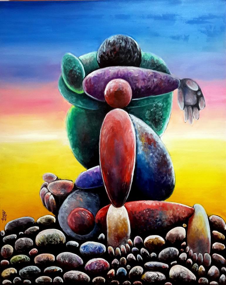Disappointment Painting by Mukarram Sousli | Saatchi Art