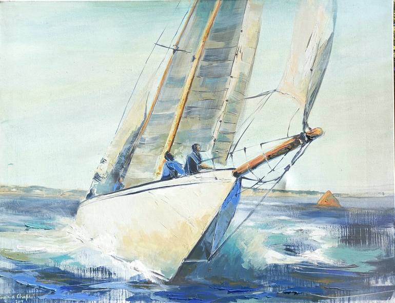 Turn Painting by Virginia Chapuis | Saatchi Art