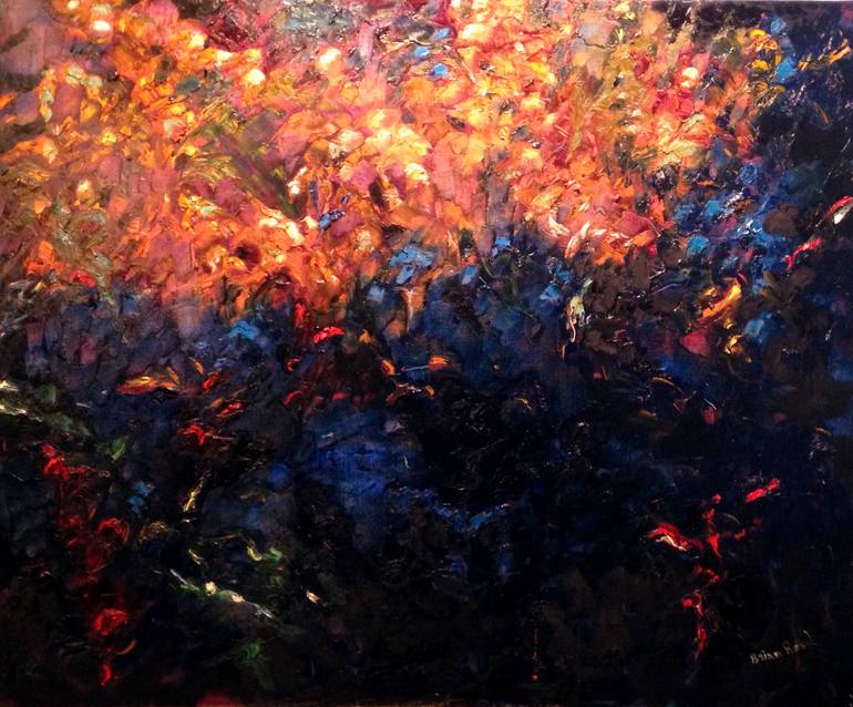 irises Painting by Brian Reed | Saatchi Art