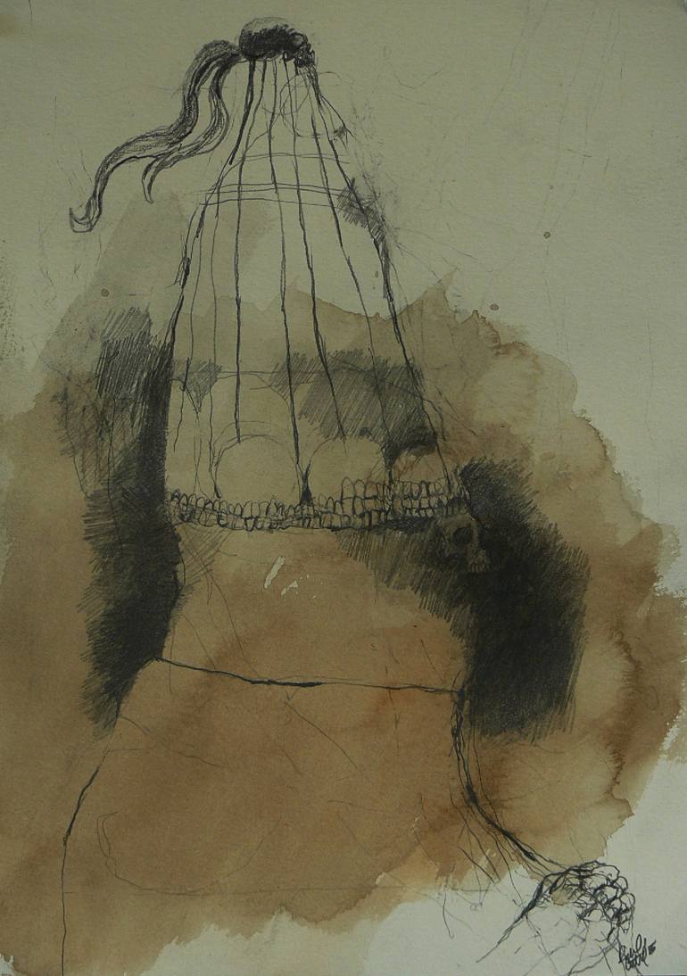 Parched Secrets Drawing by Richard Cutshall | Saatchi Art