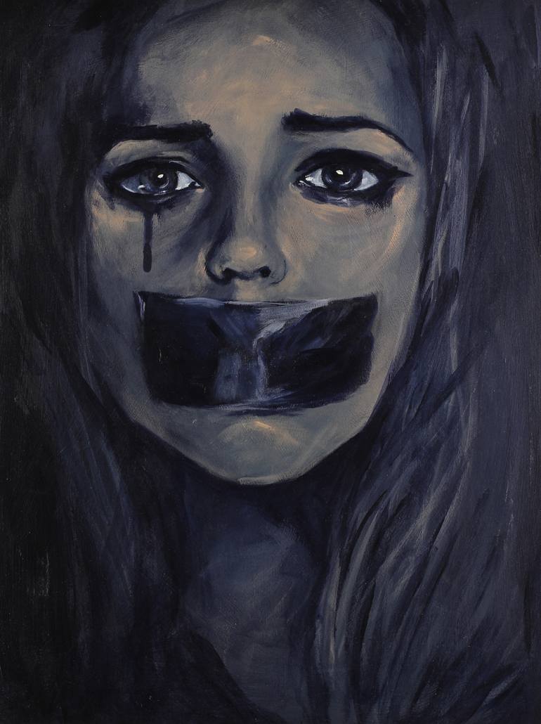 Silence Painting by Sara Riches | Saatchi Art