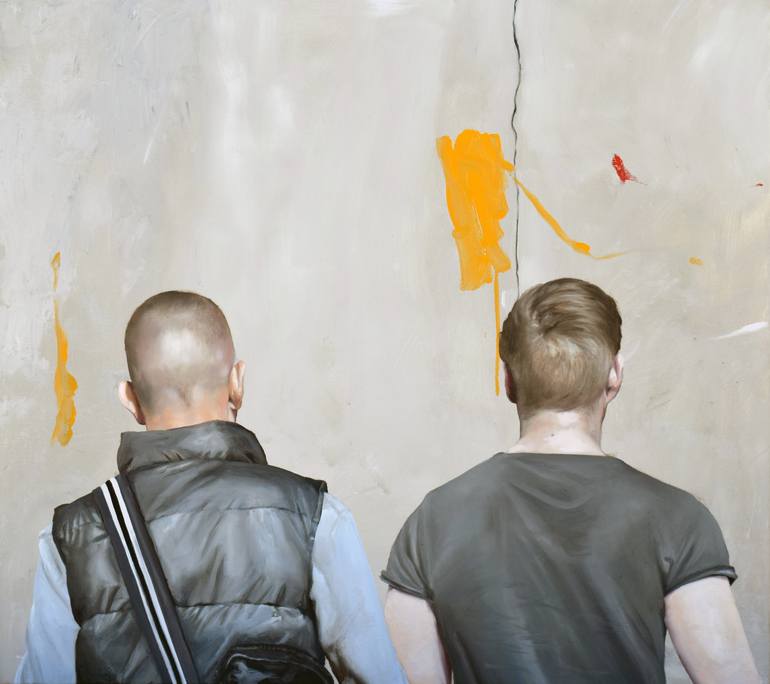 Left or Right Painting by Chris Stevens | Saatchi Art