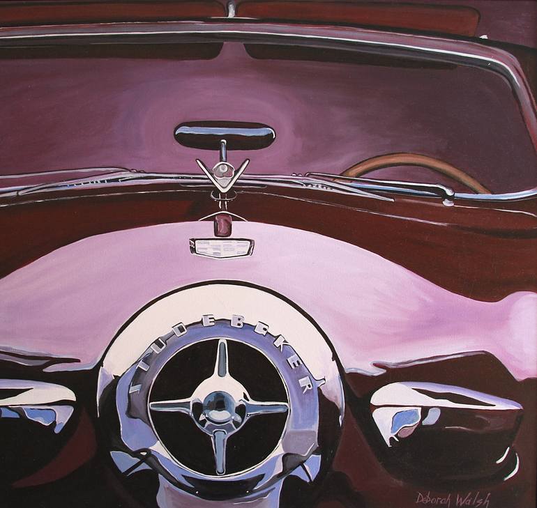 STUDEBAKER Painting by Deborah Walsh | Saatchi Art