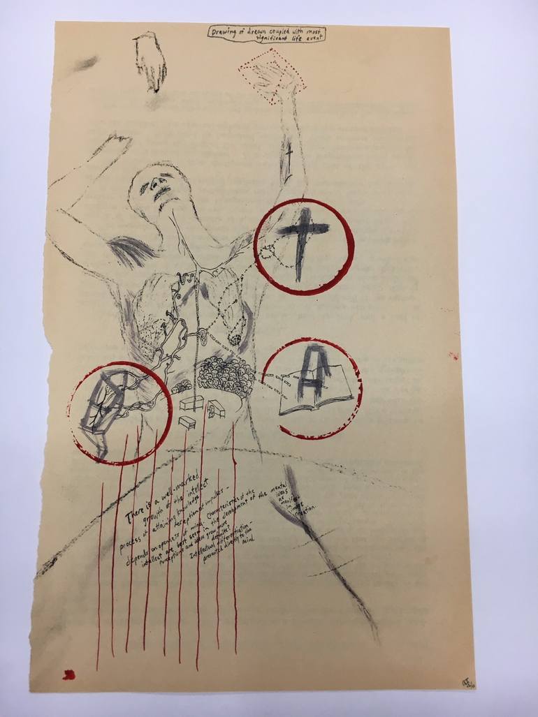 Drawing of dream coupled with most significant life event Drawing by ...