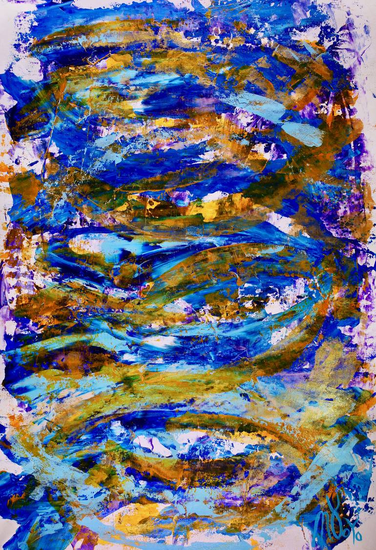 Magnetic Dreams (Vortex) Painting by Nestor Toro | Saatchi Art