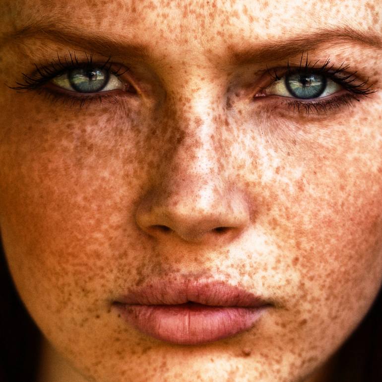 Freckle Face Girl - Limited Edition of 10 Photography by Oleg ...