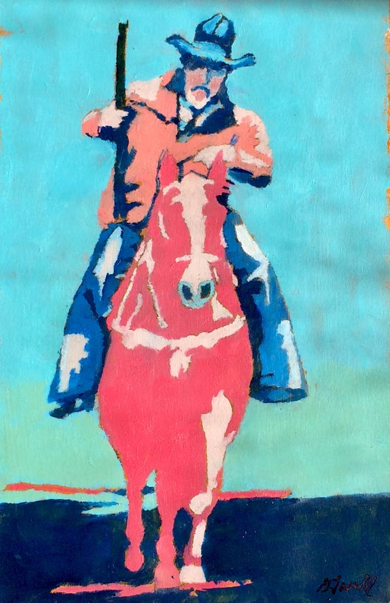 El Paso Sheriff 1 Painting by Gen Farrell | Saatchi Art